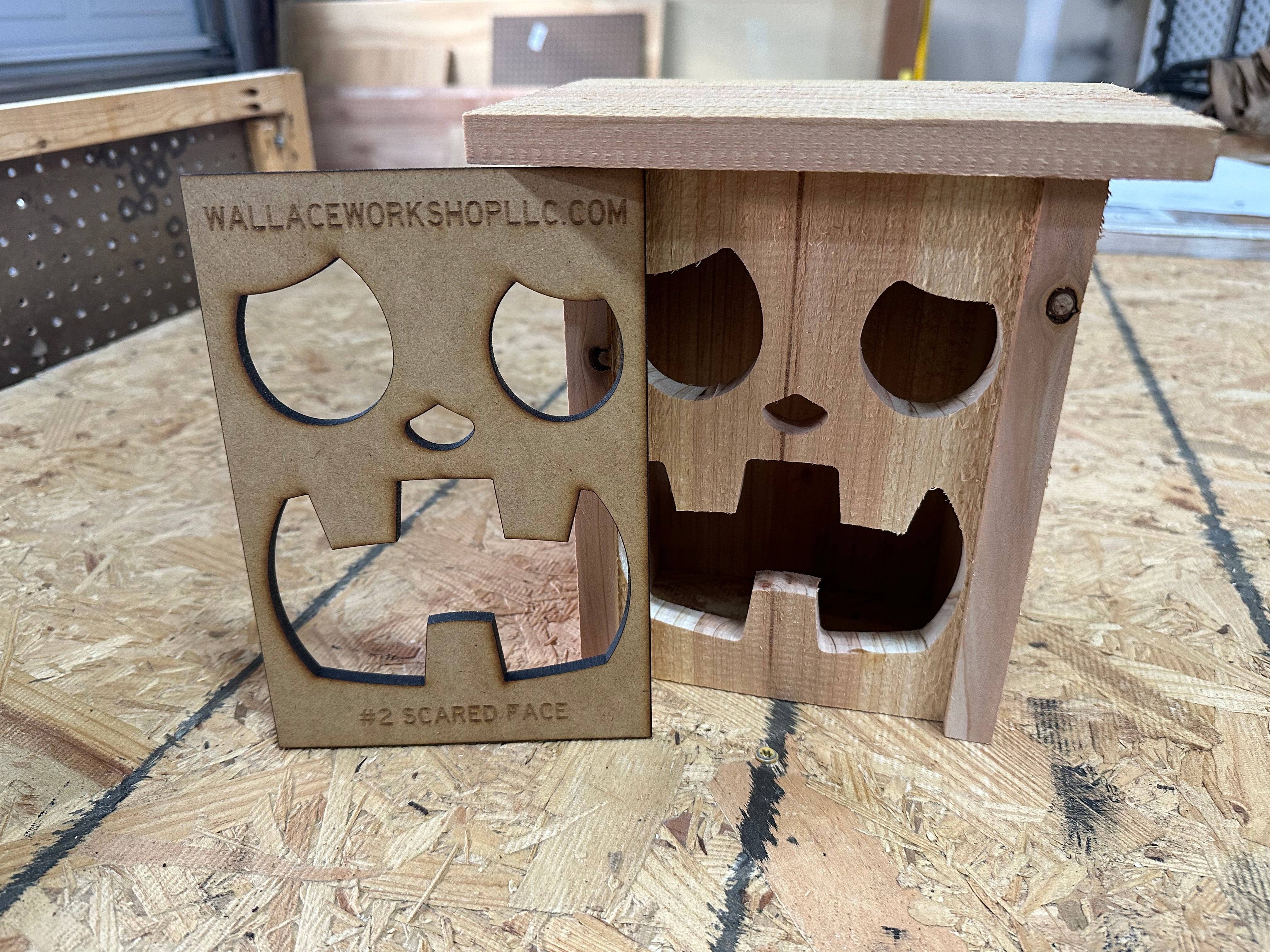 Jack-O-Lantern Router Templates – Wallace Workshop LLC